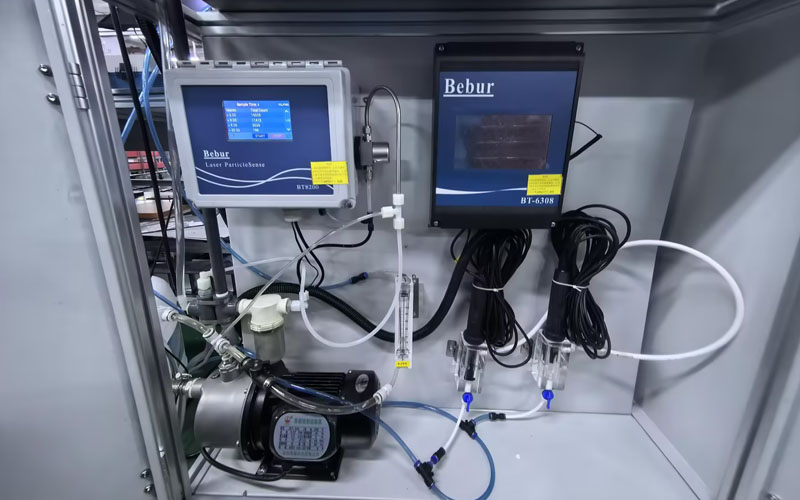 Liquid Particle Counter for Water & Oil Monitoring | Bebur